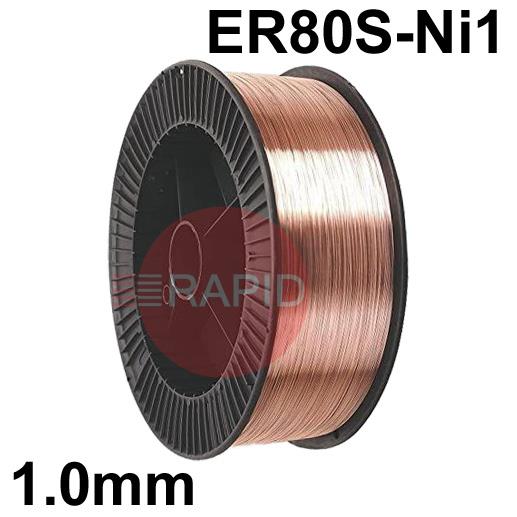 ER80S-Ni1 Mig Wire 1.0mm Diameter x 15LKg Reel. - Welding Supplies from ...